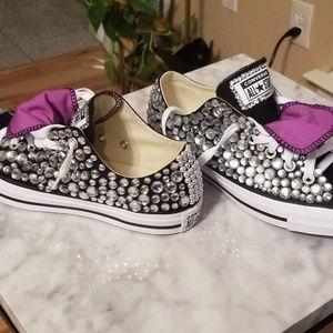 Converse | Shoes | Bling Tennis Shoes | Poshmark